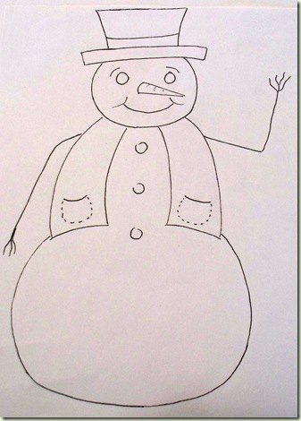 Countdown to Christmas – Snowmen Patterns - Just Paint It Blog